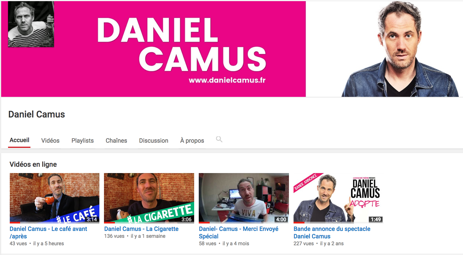 daniel-camus-youtube-video-drole - Daniel Camus
